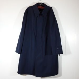 Harbor Master | Jackets & Coats | Vtg Harbor Master Navy Blue Trench ...